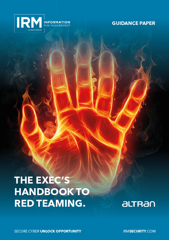 Exec's Handbook to Red Teaming | Cybersecurity by IRM Exec's Handbook to Red Teaming | Cybersecurity by IRM